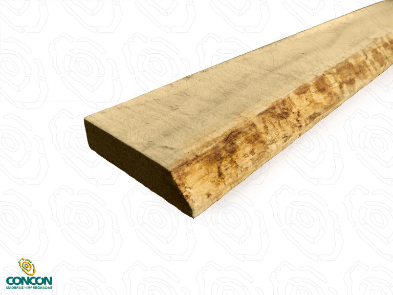 Tapa 1 x 4 x 3,20 mt. Bruto Impreg. CCA | Concón Maderas Impregnadas